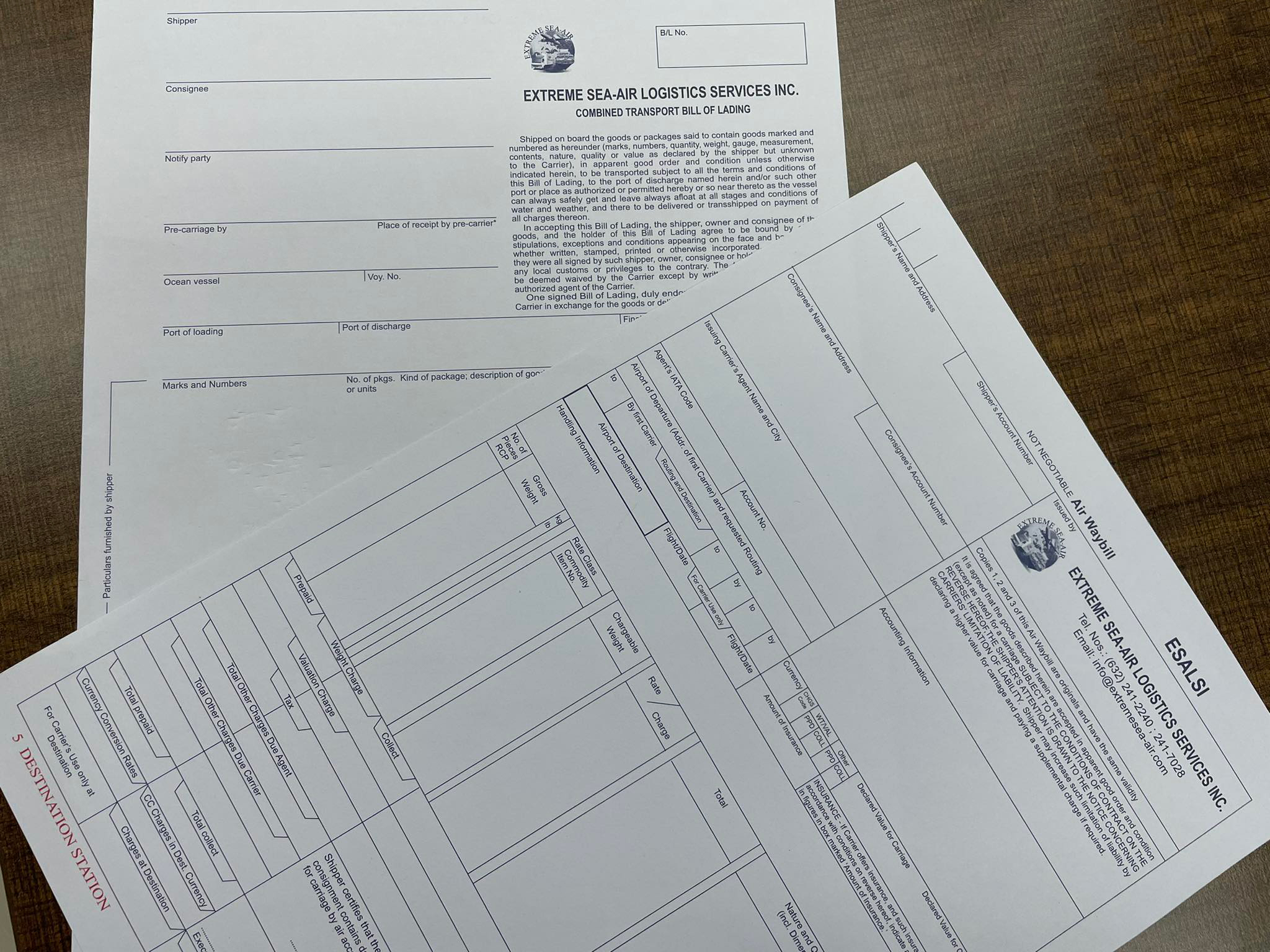 Extreme Sea-Air Logistics Services